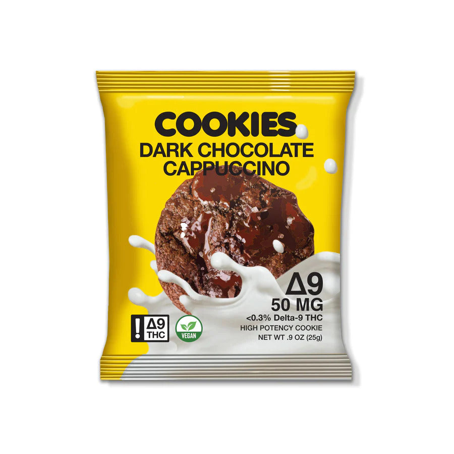 Cookies THC Delta 9 - Dark Chocolate Cappuccino 50mg – Barong CBD Shop